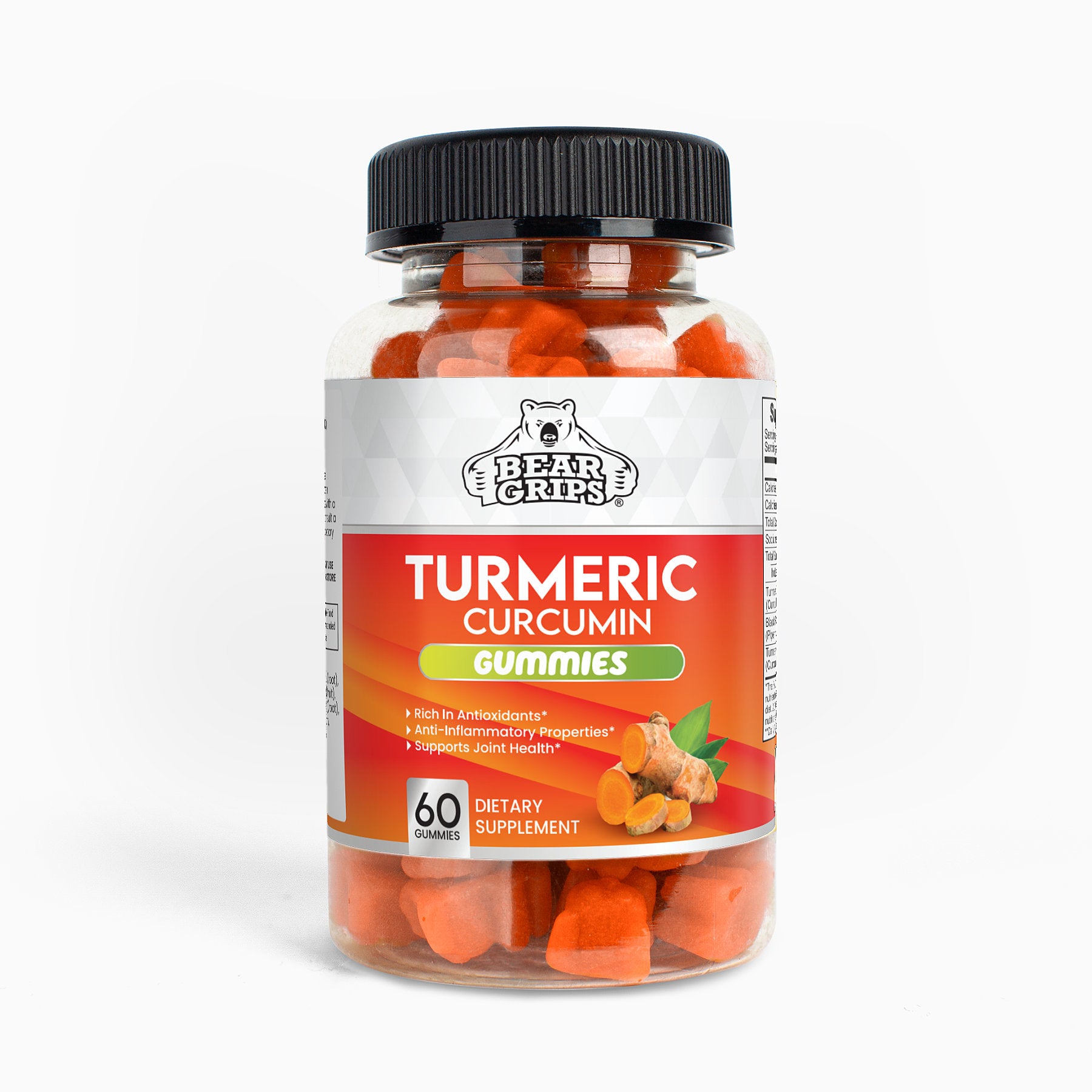 Turmeric Gummies - Unlock the Power of Curcumin, Enriched with Black P ...